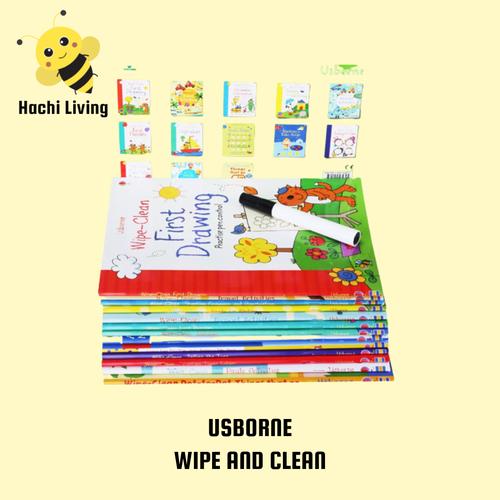 Jual Usborne Wipe Clean Activity Book Buku Edukasi Anak Buku Aktivitas ...