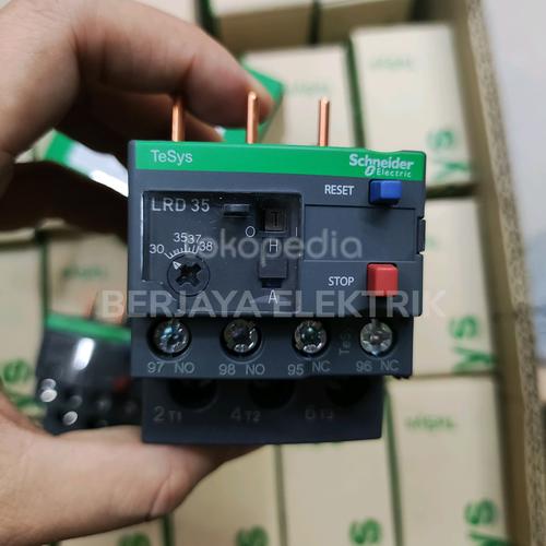 Jual LRD35 THERMAL OVERLOAD RELAY 30A-38A LRD 35 SCHNEIDER - Jakarta ...