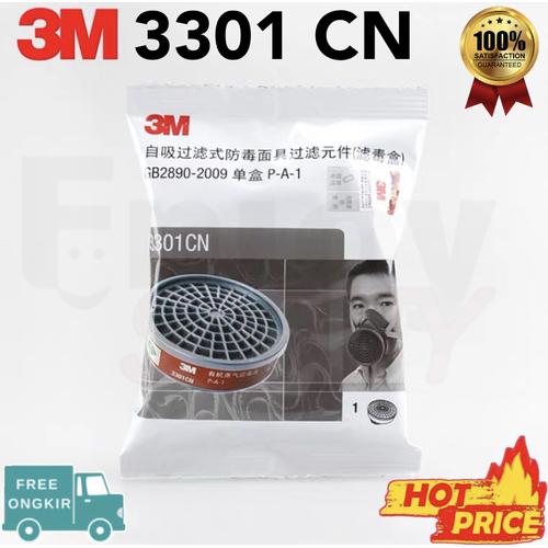 Jual 3M 3301 CN Cartridge Organic Filter For 3M 3200 3100 masker - 3301CN - Jakarta Utara ...