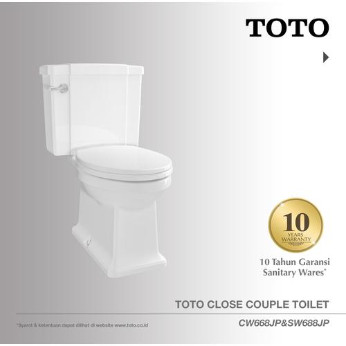 Promo TOTO Closet CW668J/SW668J | Closet Duduk - Kloset - Kloset Duduk ...