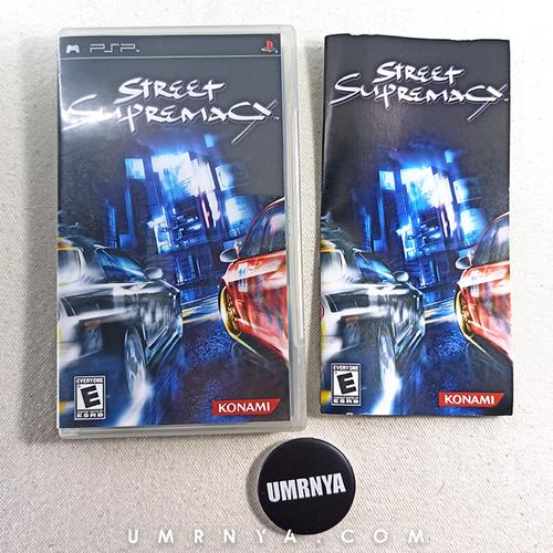 Jual BOX & BOOKLET MANUAL ONLY, Kaset PSP UMD CD Street Supremacy Stret ...