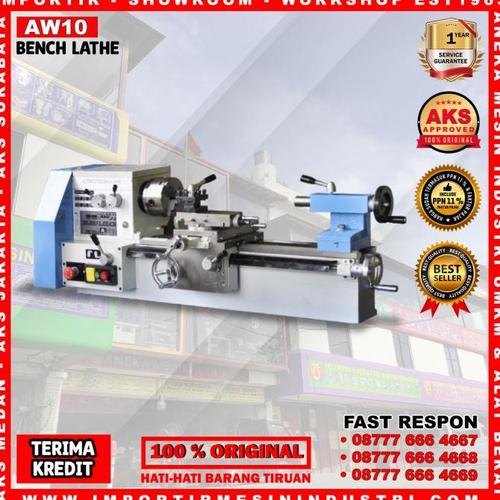 Jual Mesin Bubut Besi Logam Bench Lathe Metal 540 mm AW10 - Jakarta ...