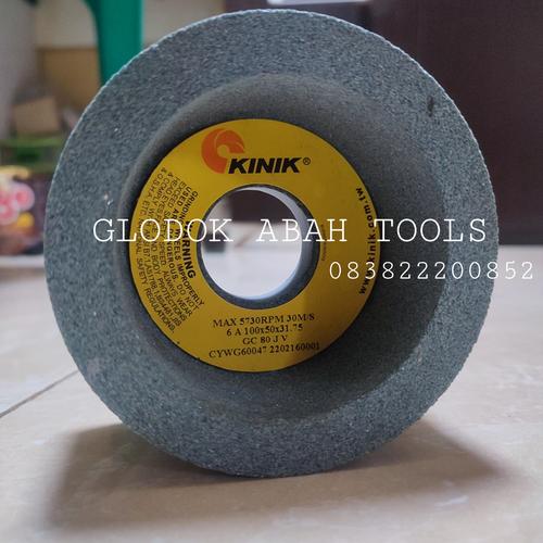 Jual Batu Gerinda Mangkok 100 x 50 x 31.75 Mm KINIK 6A Batu Poles GC 80 ...