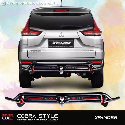 Jual REAR BUMPER GUARD TANDUK BELAKANG OVERLAND XPANDER COBRA STYLE ...