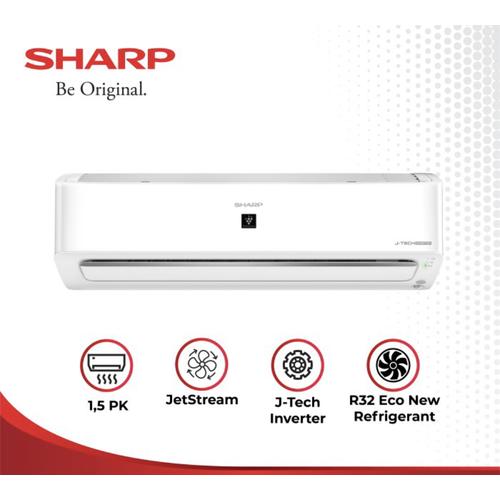 Jual Sharp Air Conditioner J-Tech Inverter With Aiot 1.5Pk Ah-Xp13Yhy - Kota Tangerang ...