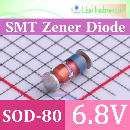 Jual 6.8V 0.5W Zener Diode 1/2W 6V8 LL34 SOD80C SMD SMT - Kota Depok ...