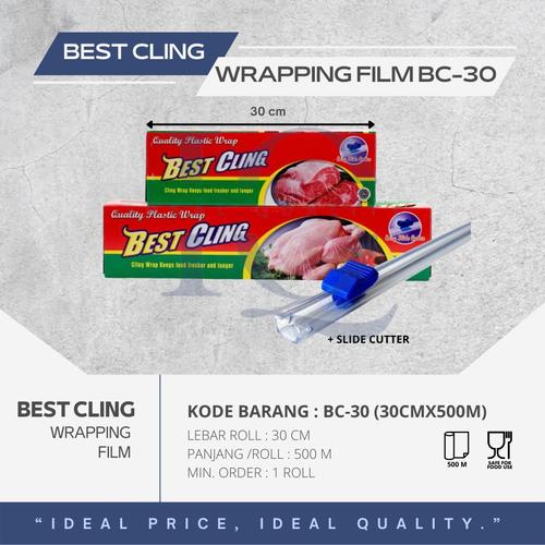 Jual BEST CLING 30 cm x 500 Meter - JUMBO - PLASTIK WRAP CLING - FOOD ...