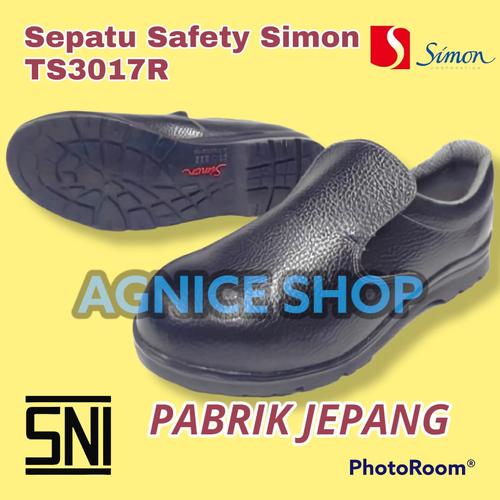 Jual Sepatu Safety SIMON TS3017R Steel Toe Cap Safety Shoes Kualitas ...