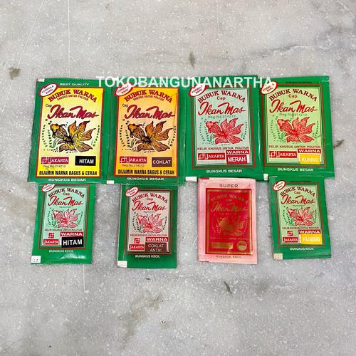 Jual Bubuk Warna Politur Cap Ikan Mas - Hitam, Kemasan Besar - Kota ...