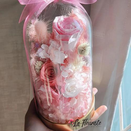 Promo Preserved Flower Dome | Bunga Abadi | Dome | Bunga Dalam Kaca ...