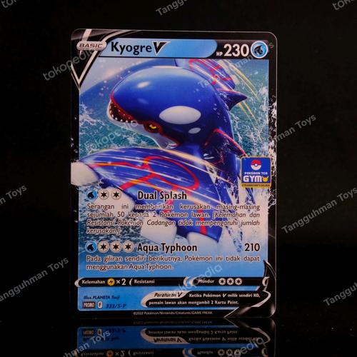 Jual Kyogre V Promo Gym 333/S-P Kartu TCG Pokemon Indonesia - Kota ...
