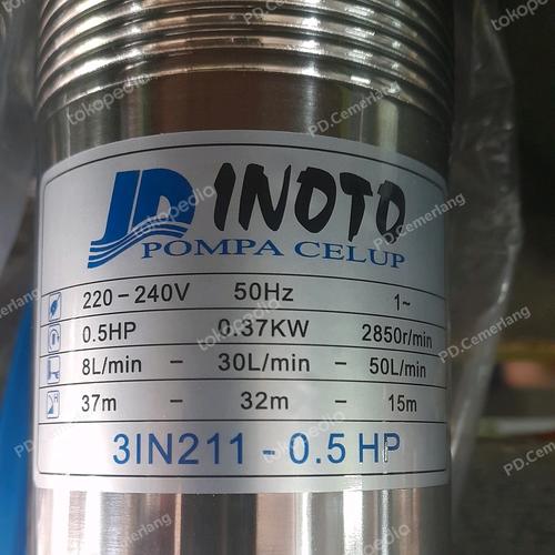 Jual Pompa submersible inoto 1/2 hp 3 inch - tanpa kabel - Kota ...
