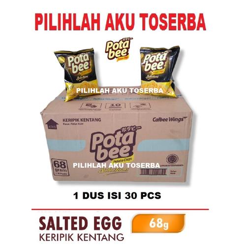 Jual Potabee Keripik Kentang SALTED EGG - (HARGA 1 DUS ISI 30 PCS ...