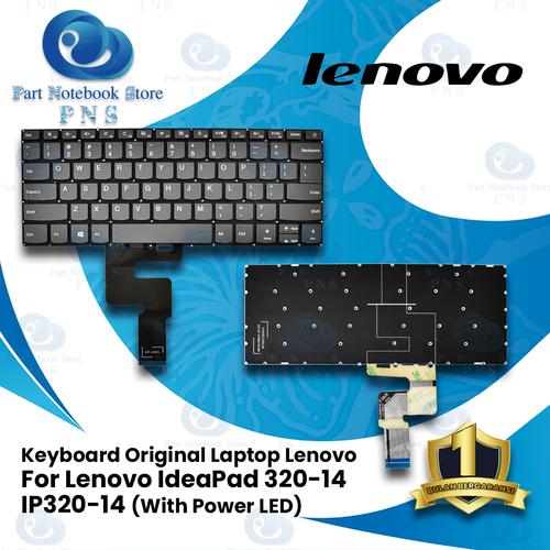 Jual Keyboard Laptop Lenovo IdeaPad 320-14 Series With Power LED - Kota ...