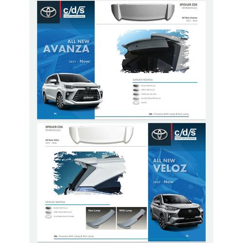 Jual Spoiler All New Veloz 2022 - Kota Palembang - PACIFIC accessories ...