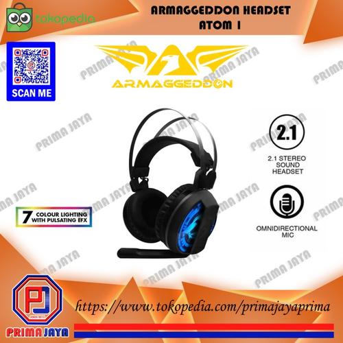 Jual ARMAGGEDDON Gaming Headset Atom 1 New Cacat - Kota Manado ...