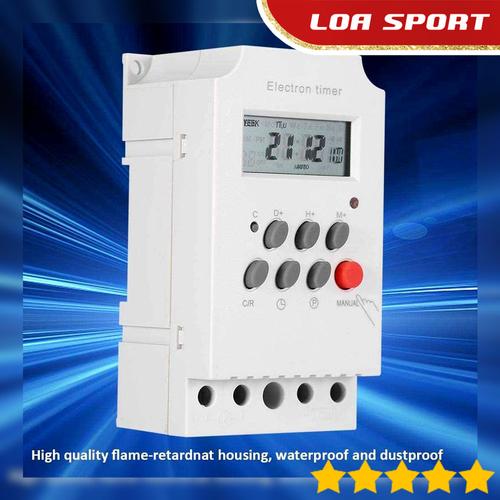 Jual MCB Timer Digital Otomatis Pemutus Listrik 25A 220V Layar LCD ...