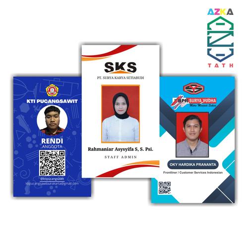Jual CETAK ID CARD / KARTU OSIS / KARTU MAHASISWA / ID CARD CUSTOM ...