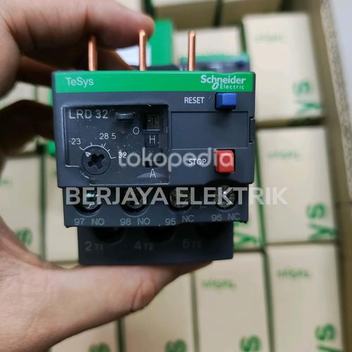 Jual LRD32 THERMAL OVERLOAD RELAY 23A-32A LRD 32 SCHNEIDER - Jakarta ...