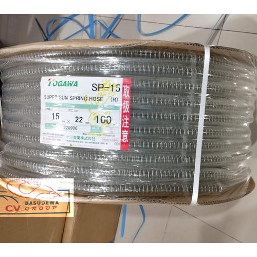 Jual TOGAWA SELANG SPRING SUPER SUN SPRING HOSE (SP-15) 15 X 22MM - 5/8 ...