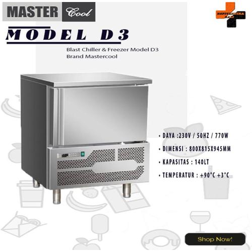 Jual Mastercool Model D3 Refrigeration Blast Chiller & Freezer - Kota Balikpapan - kopiteknika ...