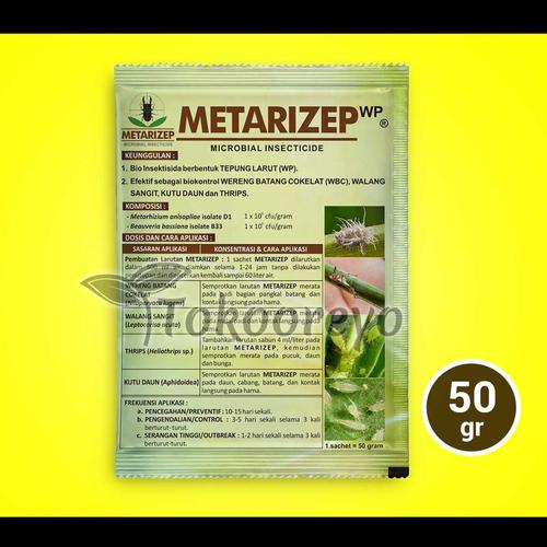 Jual METARIZEP WP 50 GRAM PER SACHET BIO INSEKTISIDA - Jakarta Barat ...
