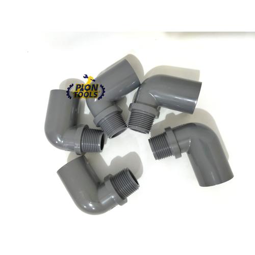 Jual SCG KNIE DRAT LUAR 1" AW Elbow PVC knee PVC Keni Valve Elbow 1 ...