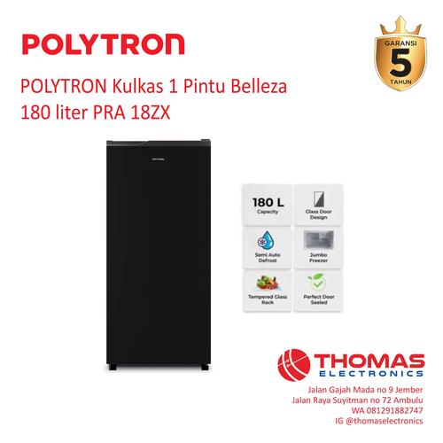 Jual POLYTRON Kulkas 1 Pintu Belleza 180 L PRA 18ZX PRA18ZX 18ZX ...