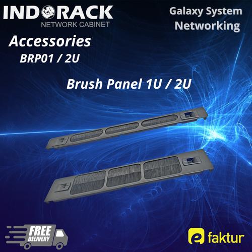 Jual Brush Panel 1U / 2U Mengatur Jalur Kabel Rak Rack Server BRP ...