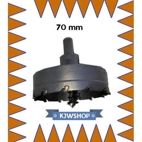 Jual Holesaw TCT 70 mm Hole Saw Plong Mata Bor Pelubang Besi Stainless ...