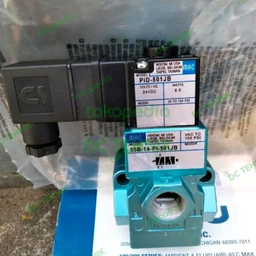 Jual Solenoid Valve MAC 55B-14-P1-501JB - Jakarta Barat - DC TEHNIK ...