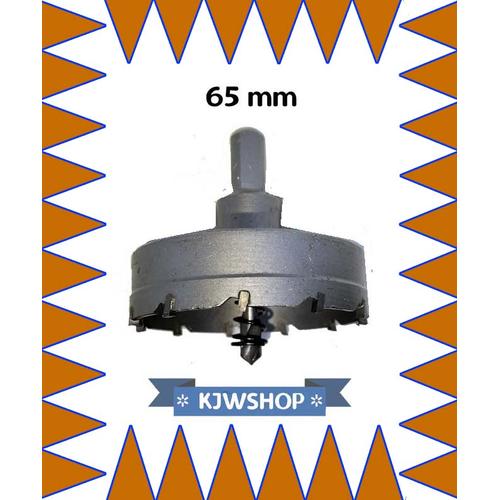 Jual Holesaw TCT 65 mm Hole Saw Plong Mata Bor Pelubang Besi Stainless ...