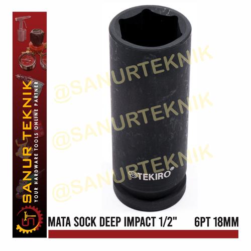 Jual TEKIRO SOCKET / MATA SOCK DEEP IMPACT 1/2" DR 6 PT 18mm 18 mm - Kota Surabaya - Sanur ...