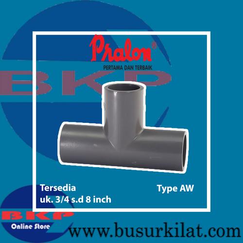 Promo Tee Pvc Pralon / Fitting T / uk. 3/4 s.d 8 inch / Sambungan Pipa ...