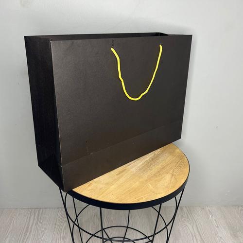 Jual [Instan Ready] Paperbag Craft 150 gram Paper Bag Hitam Tebal ...