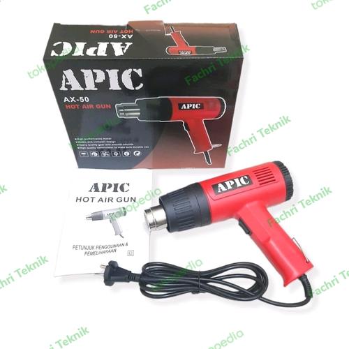 Jual Alat Pemanas Plastik / Heat Gun Apic AX-50 1500 Watt - Kota Tangerang - Fachri Teknik ...