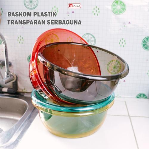 Jual Baskom Besar Transparan New Serbaguna / Baskom Large / Baskom ...