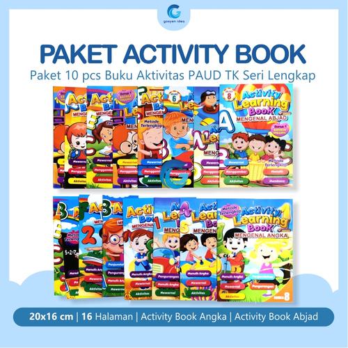 Jual Buku Edukasi Aktivitas PAUD TK Activity Book Isi 10 pcs - Kota ...