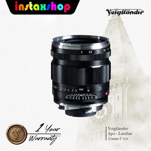 Promo Voigtlander Lens 35mm f2.0 VM Apo-Lanthar for Leica M - Black ...