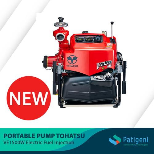 Jual Fire Pump Portable Tohatsu VE1500W / Pompa Portable - Jakarta ...