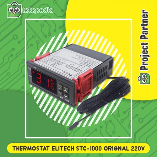 Jual Thermostat Elitech STC-1000Termostat STC1000 Temperatur Control ...