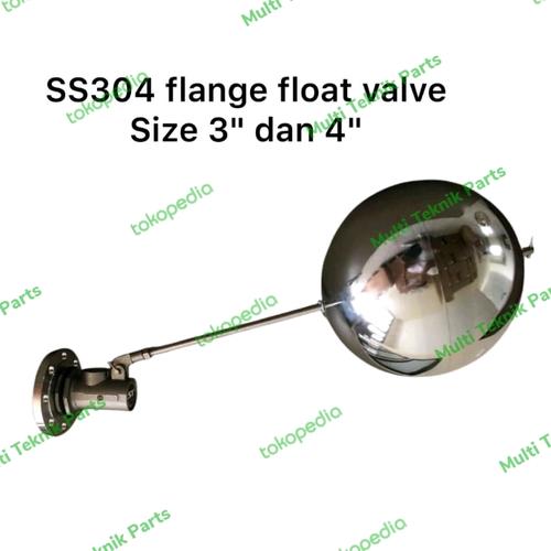 Jual Floating Valve / Pelampung Toren Stainless 304 Flange Jis 10k 3 ...