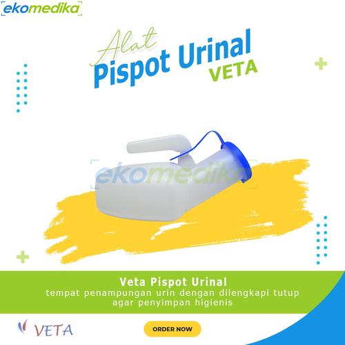 Jual PISPOT URINAL PLASTIK TUTUP BIRU / URINAL COWO + TUTUP VETA ...