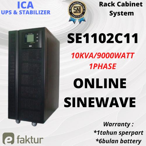 Jual UPS ICA TYPE SE1102C11 ONLINE SINEWAVE/ 10000VA - Jakarta Pusat ...