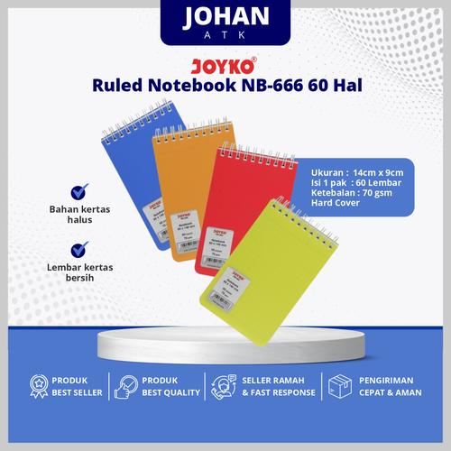 Jual Buku Catatan Bergaris Joyko NB-666 60 Hal Ruled Notebook Diary Agenda - Jakarta Barat ...