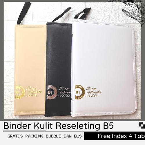 Jual Binder B5 / Binder Kulit B5 / Notebook Kulit / Buku Binder B5 / 26 ...