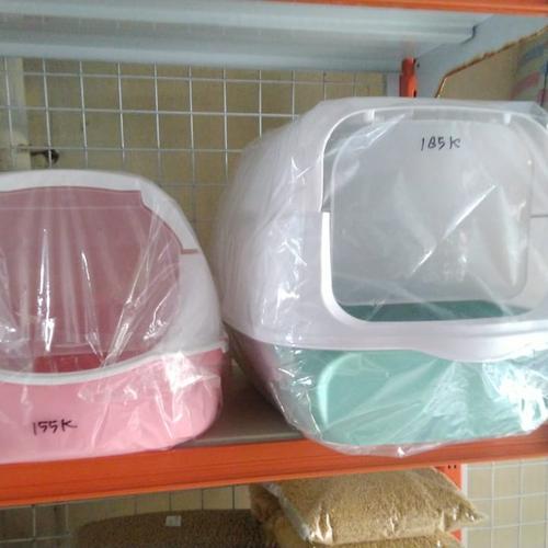 Jual Cat Litter Box + Serok / Litterbox kucing /Tempat Buang Kotoran ...