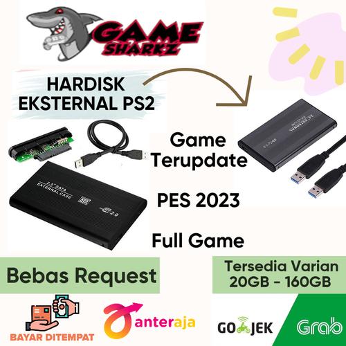 Jual Hdd External PS2 Full Games - Hardisk External ps2 - 160GB, PLUS ...