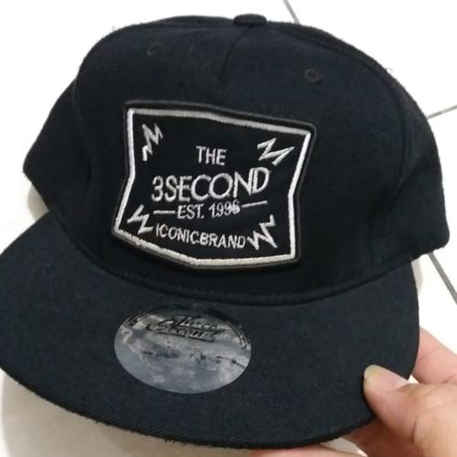 Jual topi snapback snap back 3nd three second original. bordir the ...