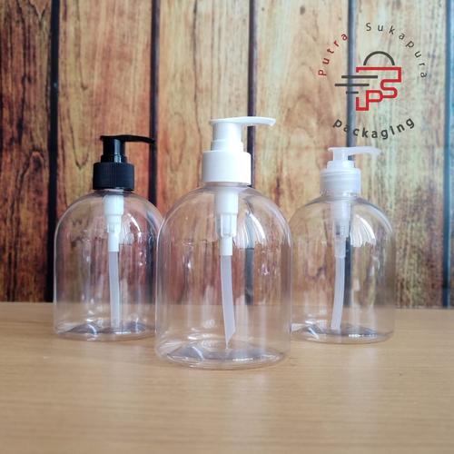 Jual BOTOL PUMP 500ML KEMASAN SABUN CAIR - TUTUP PUTIH - Kab. Bogor - Putra Sukapura Pack ...